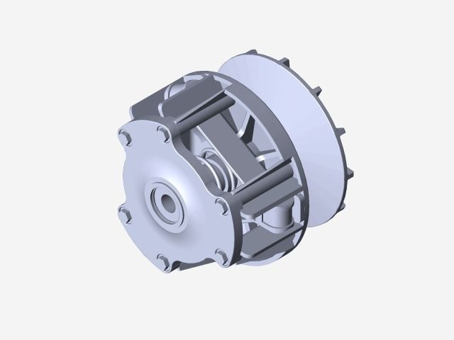 Polaris cvt 1 free 3D model | CGTrader