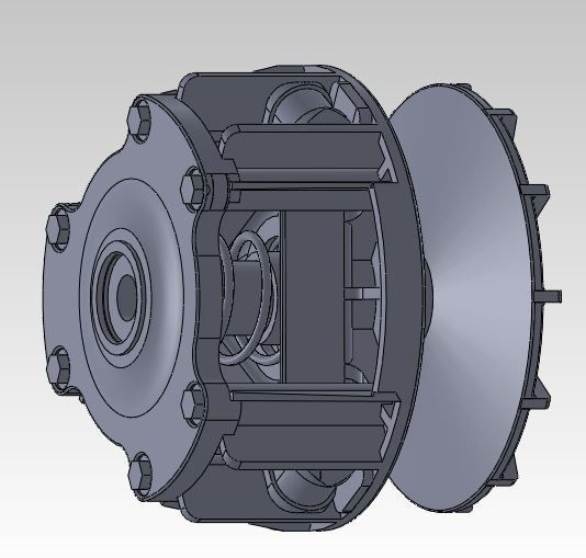 Polaris cvt 1 free 3D model | CGTrader