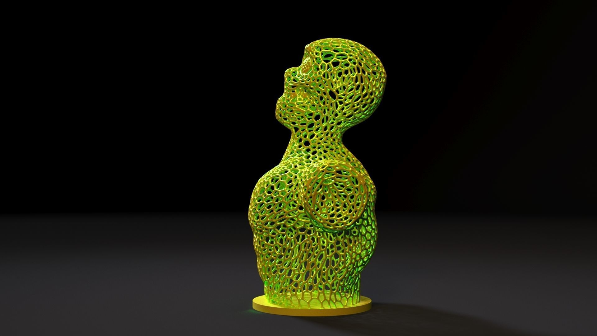 Zombie torso 3D model 3D printable | CGTrader