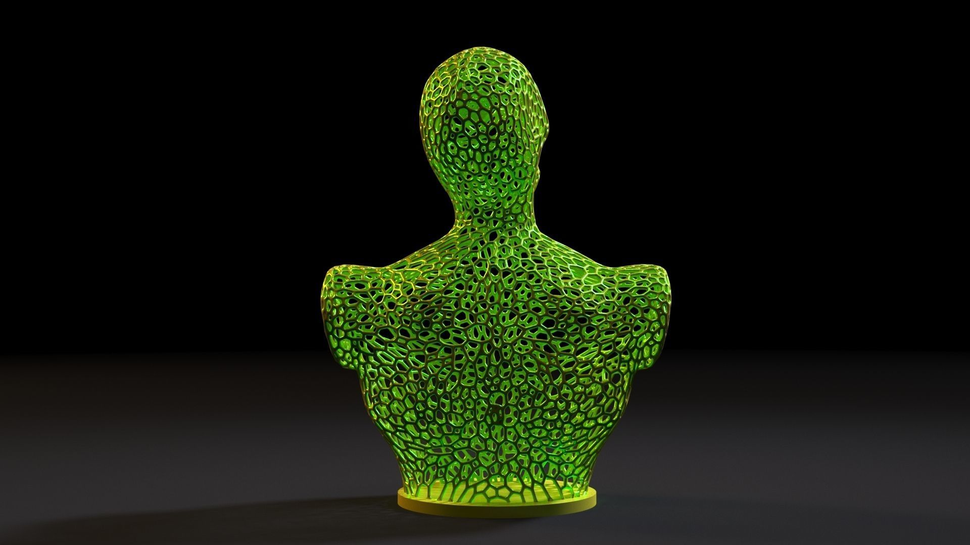 Zombie torso 3D model 3D printable | CGTrader