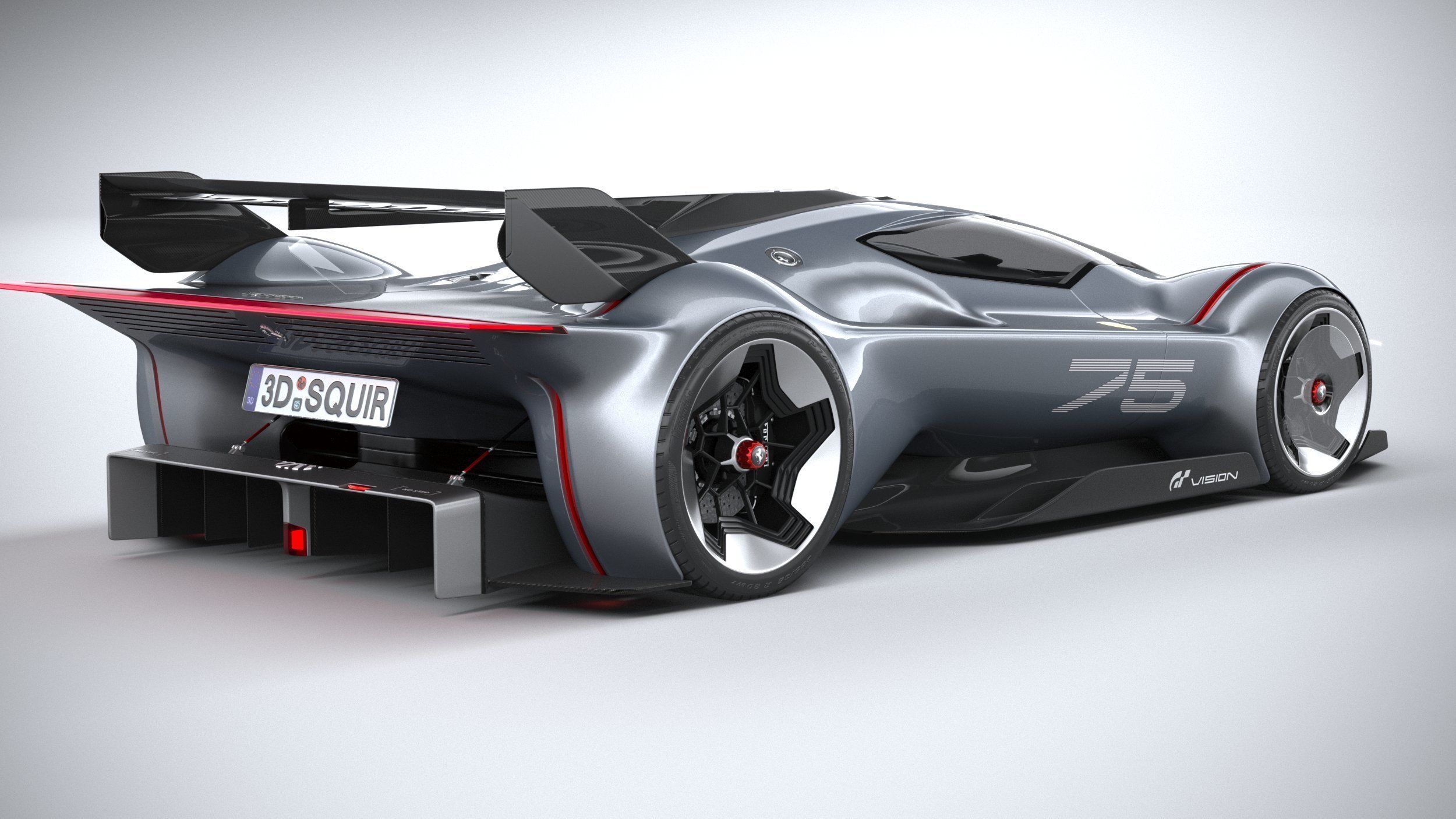 Ferrari Vision Gran Turismo Concept 2022 3D model | CGTrader