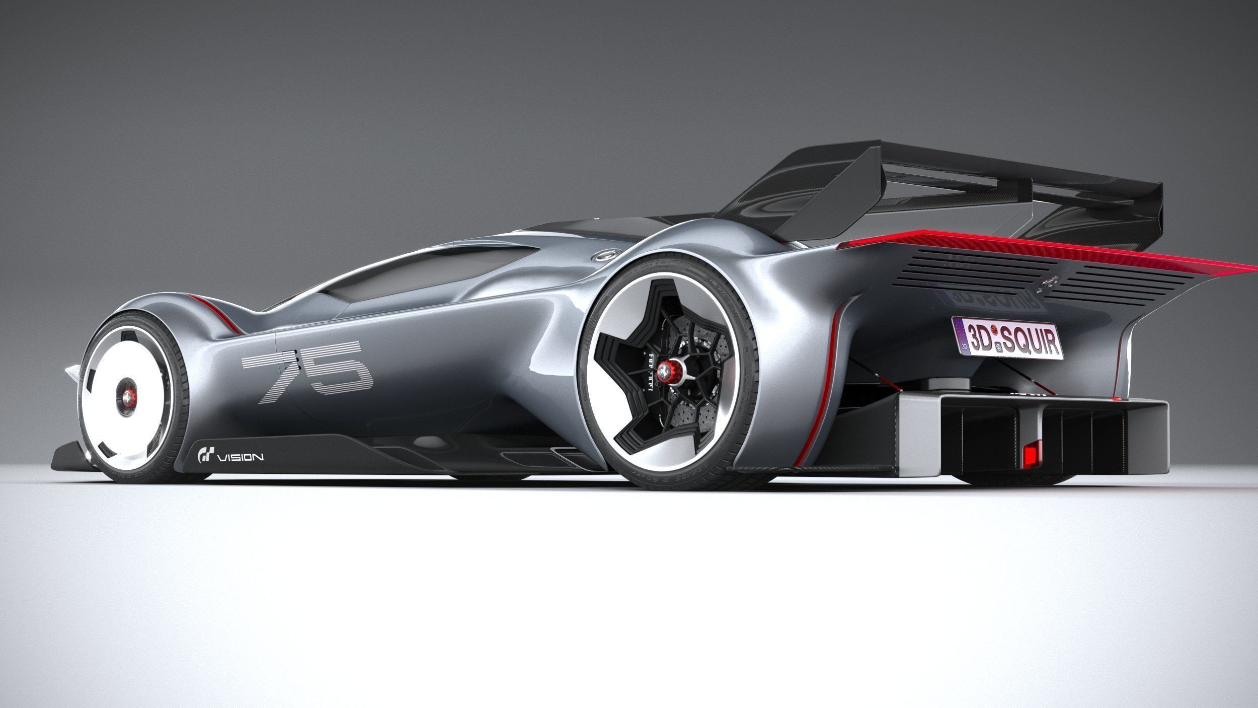 Ferrari Vision Gran Turismo Concept 2022 3D model | CGTrader