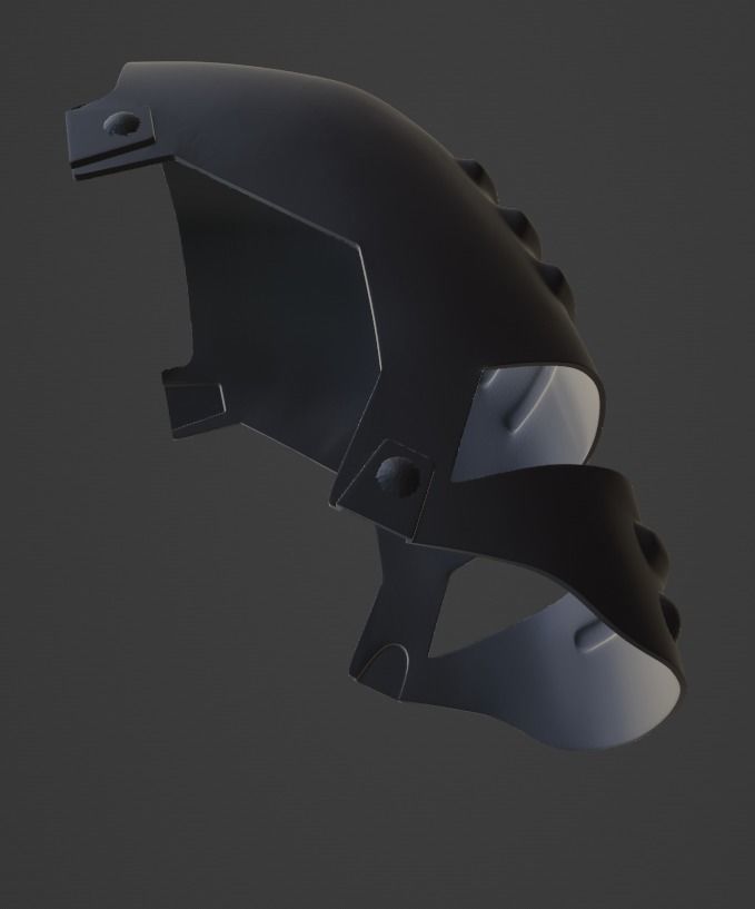 The Batman shoulder armor 3D model 3D printable | CGTrader
