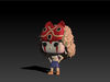 Funko Princesa Mononoke 3D model 3D printable | CGTrader