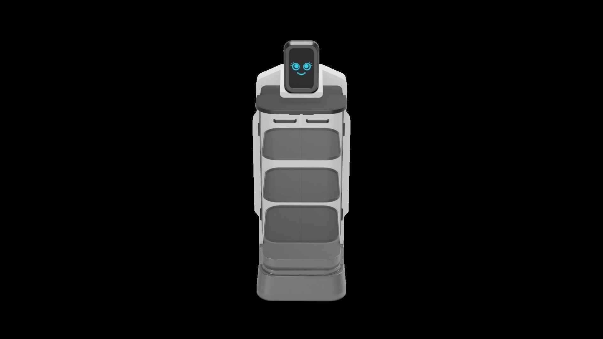 3D model AI Service Robot VR / AR / low-poly | CGTrader
