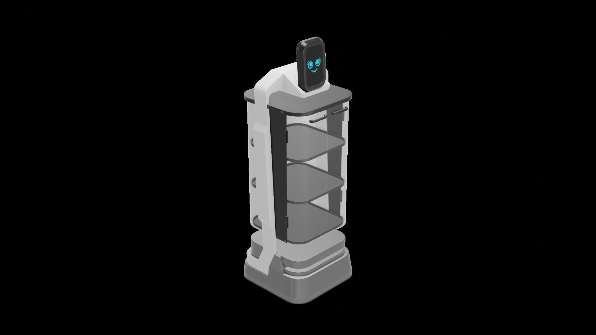3D model AI Service Robot VR / AR / low-poly | CGTrader