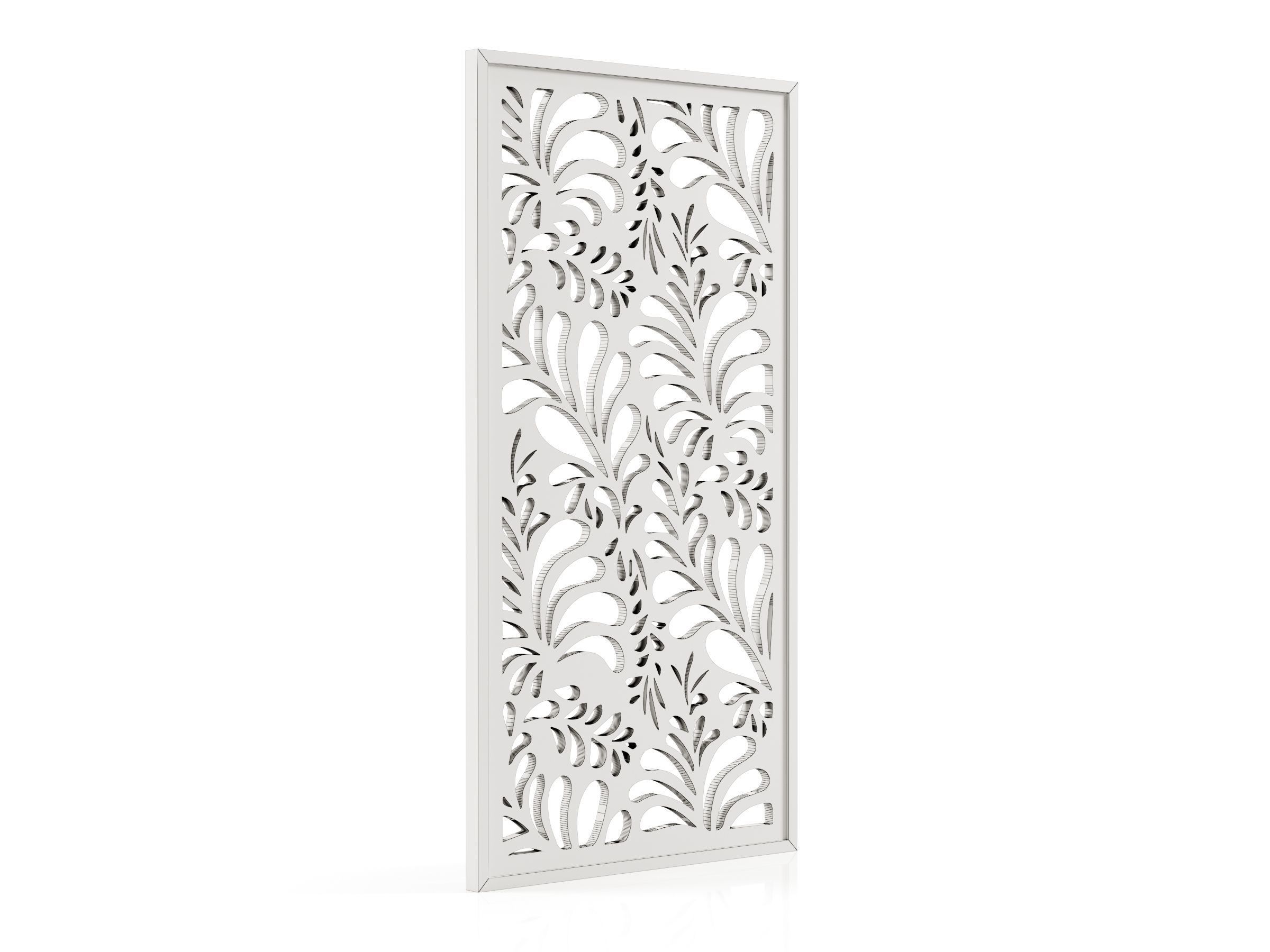 Decorative Pattern CNC Wall Partition 3d Panel 007 free 3D model | CGTrader