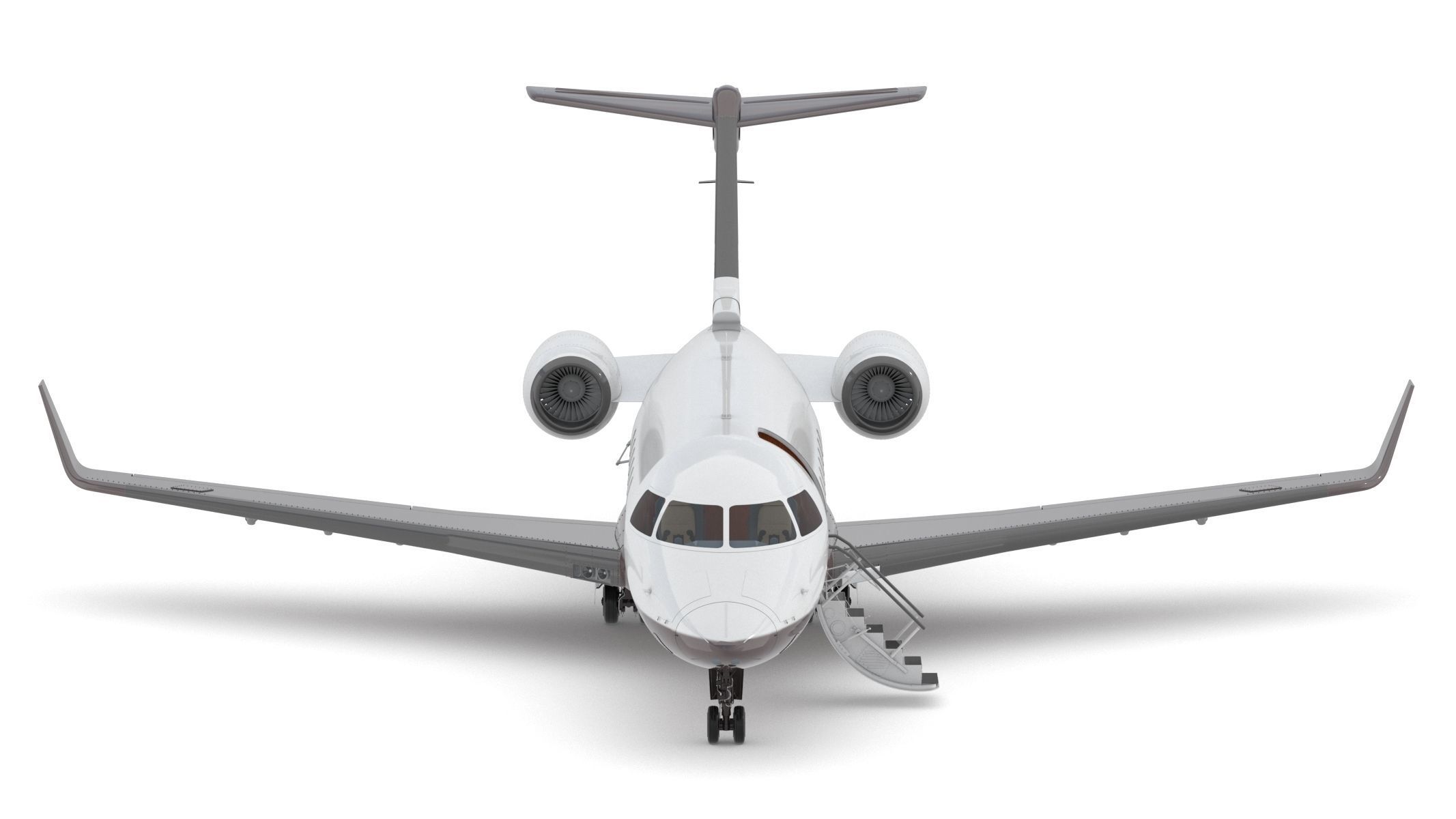 Bombardier Challenger 600 with Full Interior and Cockpit 3D model ...