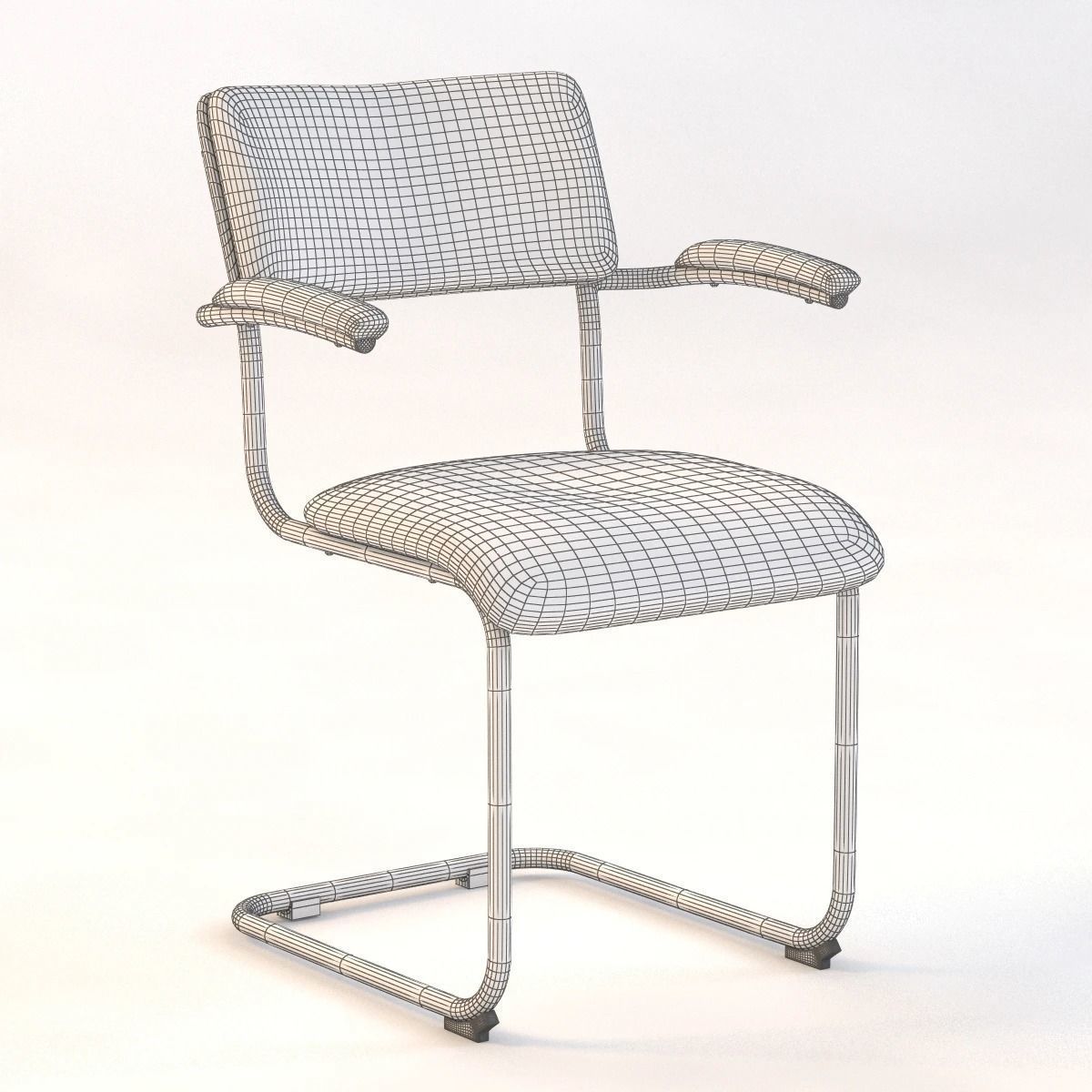 Stephen Industrial Loft Dining Chair 3D model | CGTrader