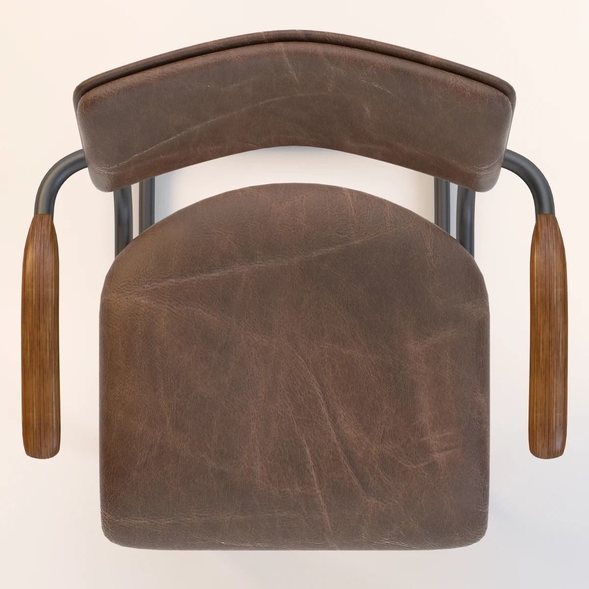 Stephen Industrial Loft Dining Chair 3D model | CGTrader