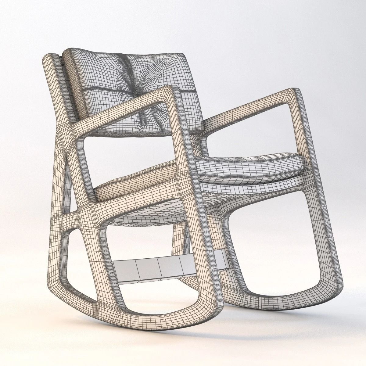 Sleepy Rocking Chair 3D model | CGTrader