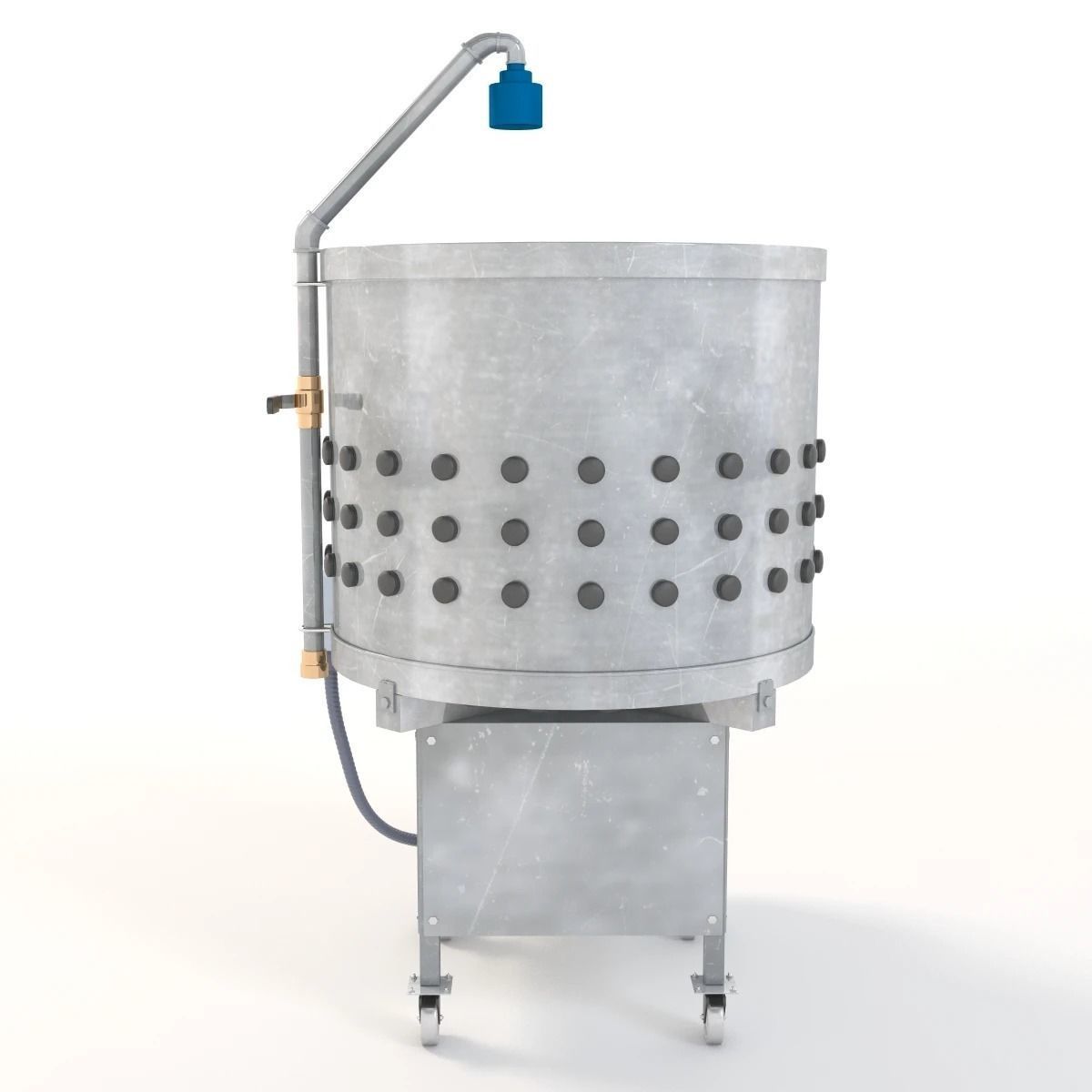 Poultry Plucker 3D model | CGTrader