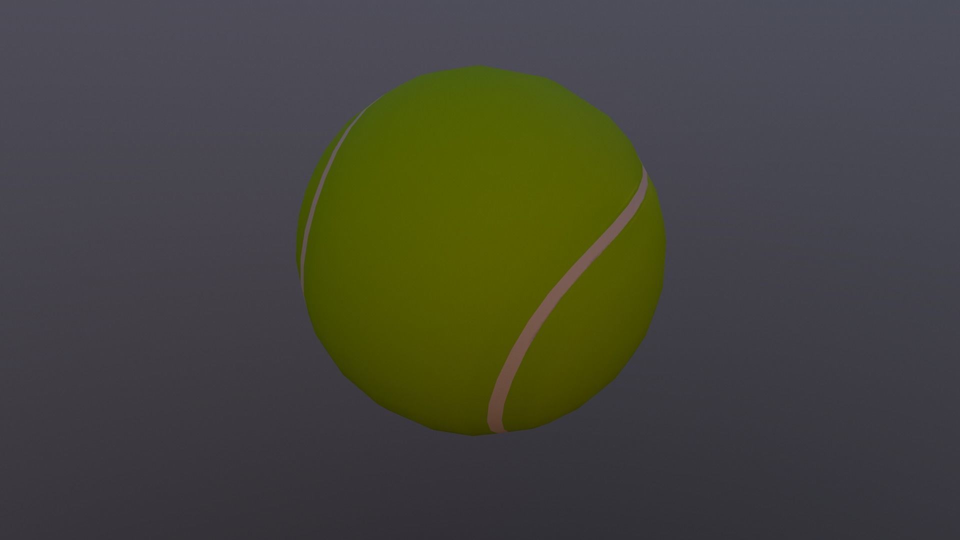 Low Poly Tennis Ball free VR / AR / low-poly 3D model | CGTrader