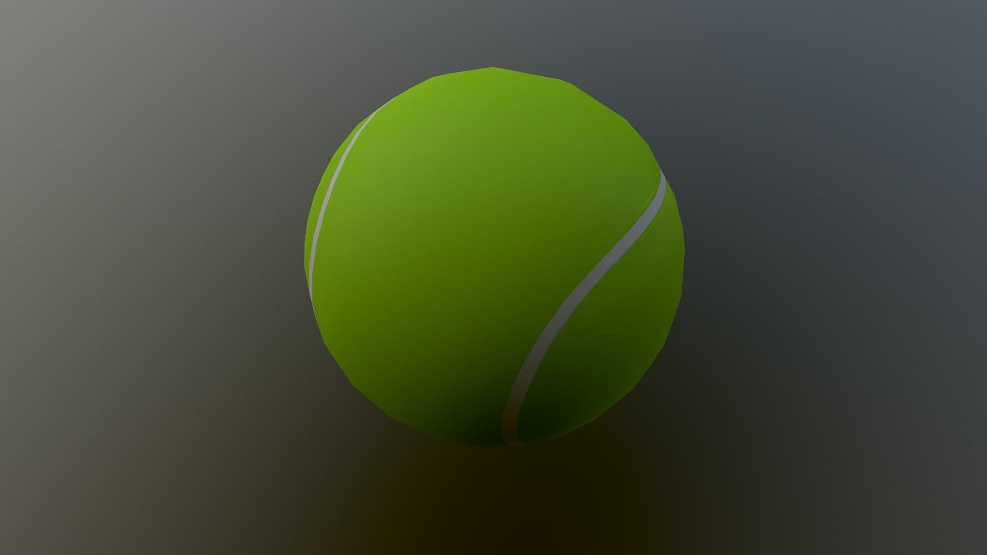Low Poly Tennis Ball free VR / AR / low-poly 3D model | CGTrader