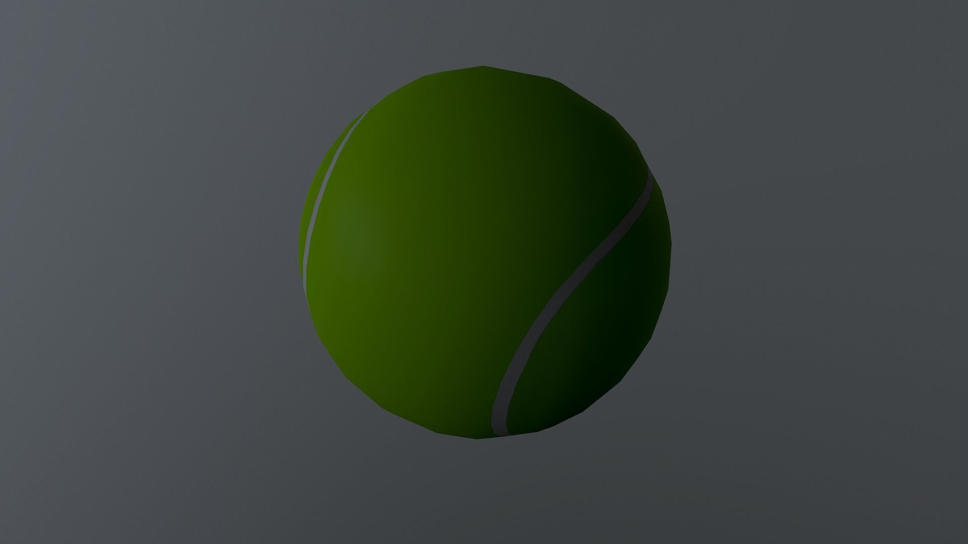 Low Poly Tennis Ball free VR / AR / low-poly 3D model | CGTrader