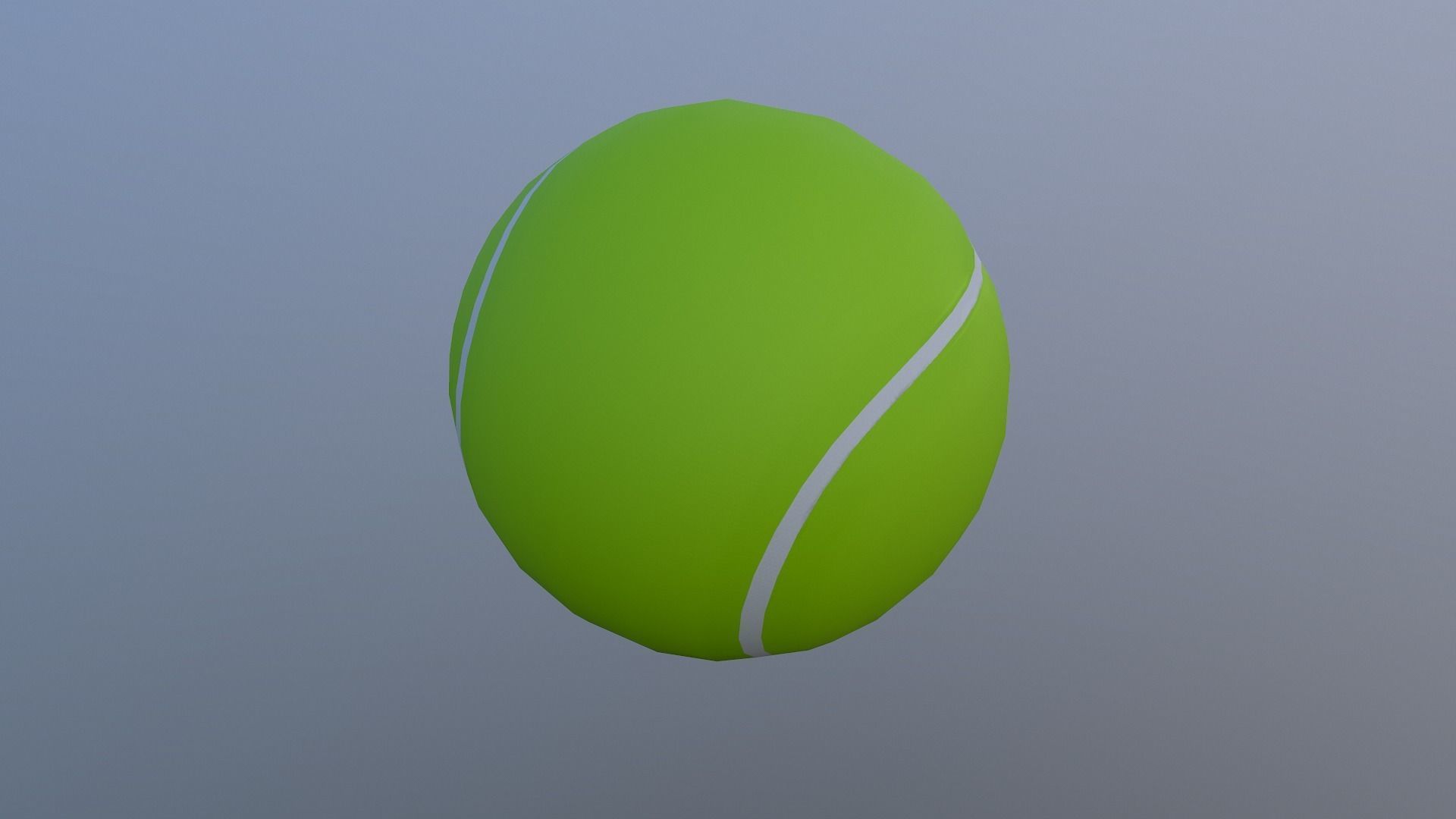 Low Poly Tennis Ball free VR / AR / low-poly 3D model | CGTrader