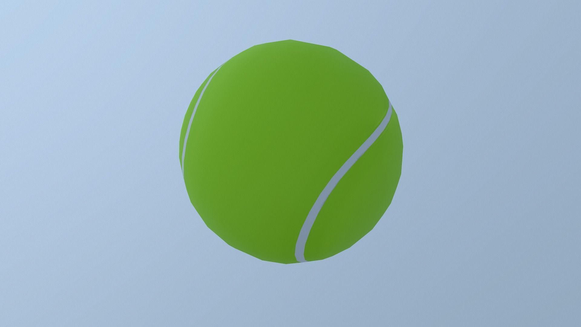 Low Poly Tennis Ball free VR / AR / low-poly 3D model | CGTrader