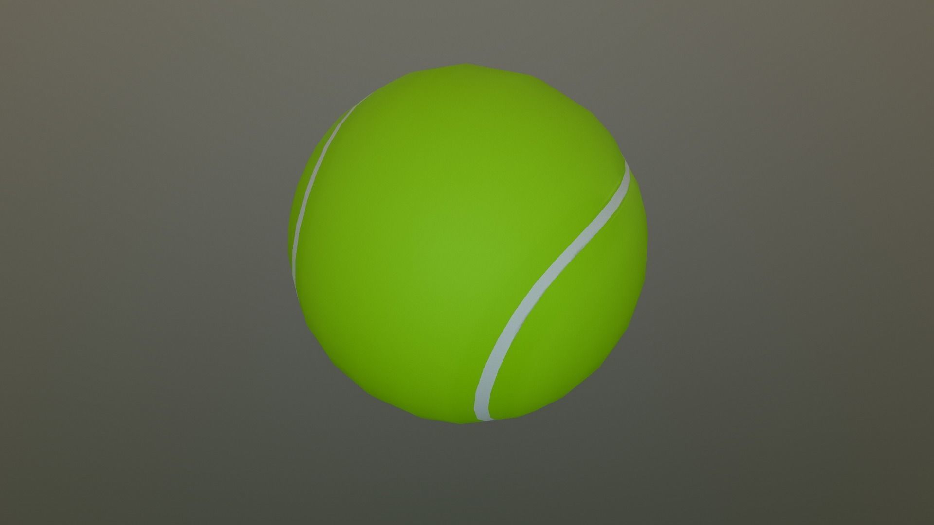 Low Poly Tennis Ball free VR / AR / low-poly 3D model | CGTrader