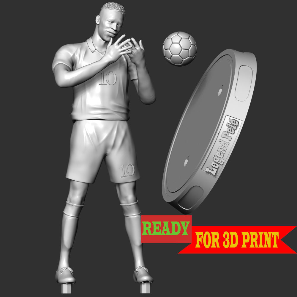 Legend Pele 3D model 3D printable | CGTrader