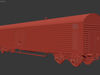 train wagons pack 3D model | CGTrader