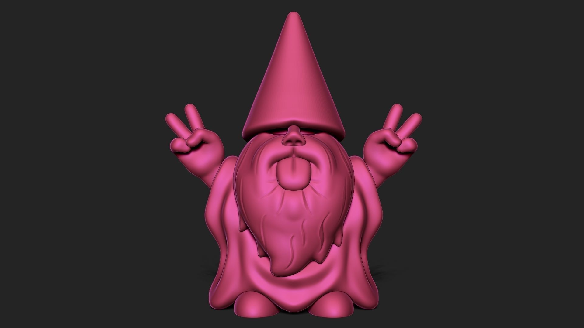 Garden Gnome 3d Model 3d Printable Cgtrader 9402