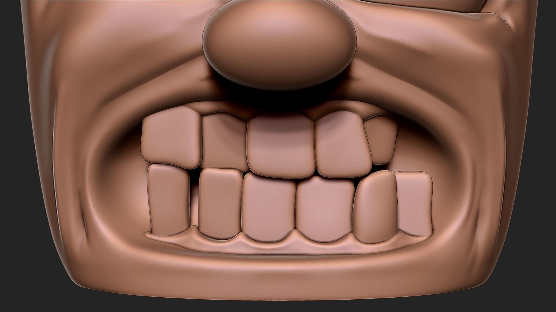 Angry french fries 3D model 3D printable | CGTrader