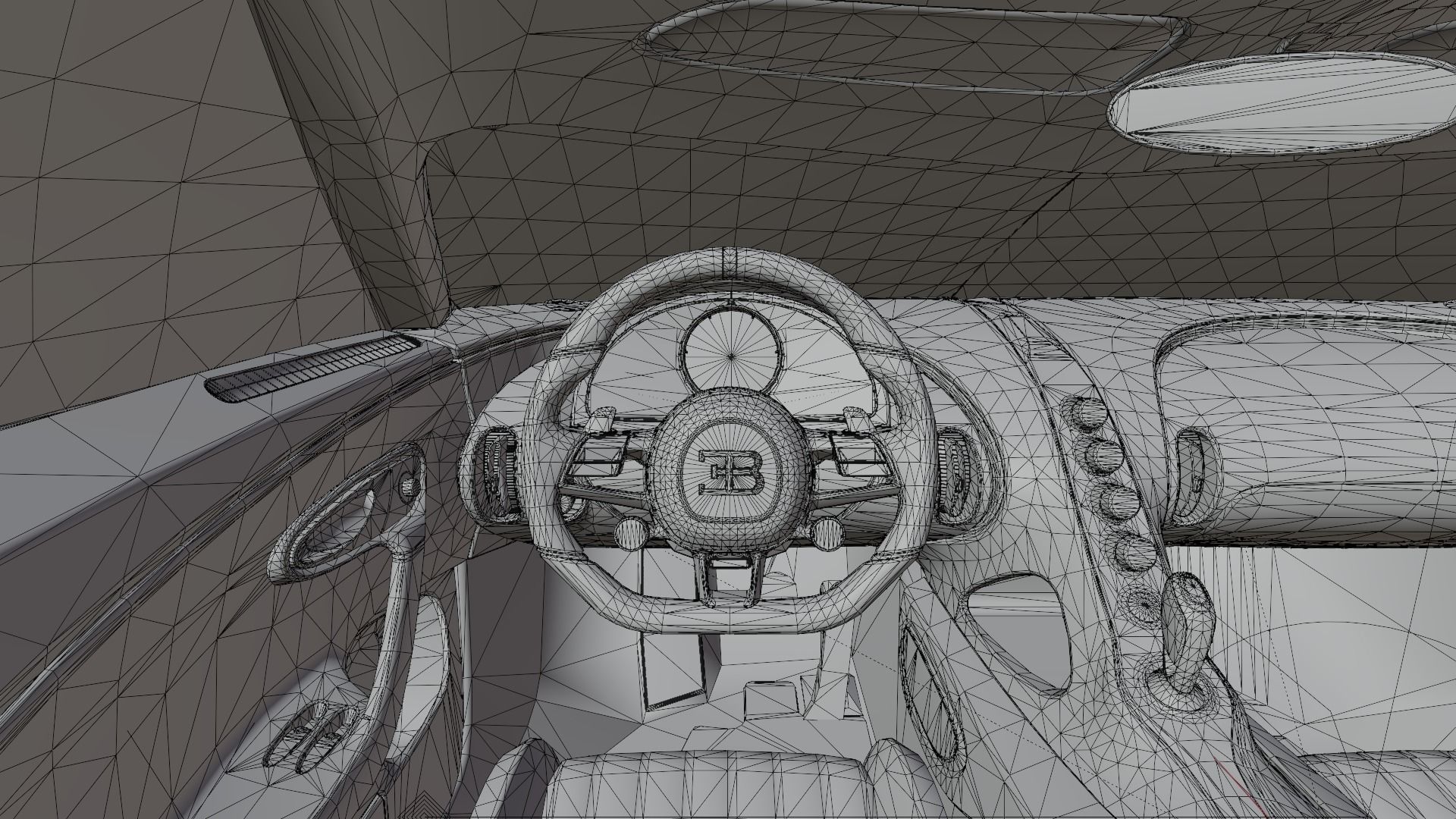 BUGATTI LA VOITURE NOIRE WITH RIG 3D model 3D printable | CGTrader