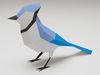 Bird - Blue Jay 3D model 3D printable | CGTrader