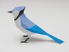 Bird - Blue Jay 3D model 3D printable | CGTrader
