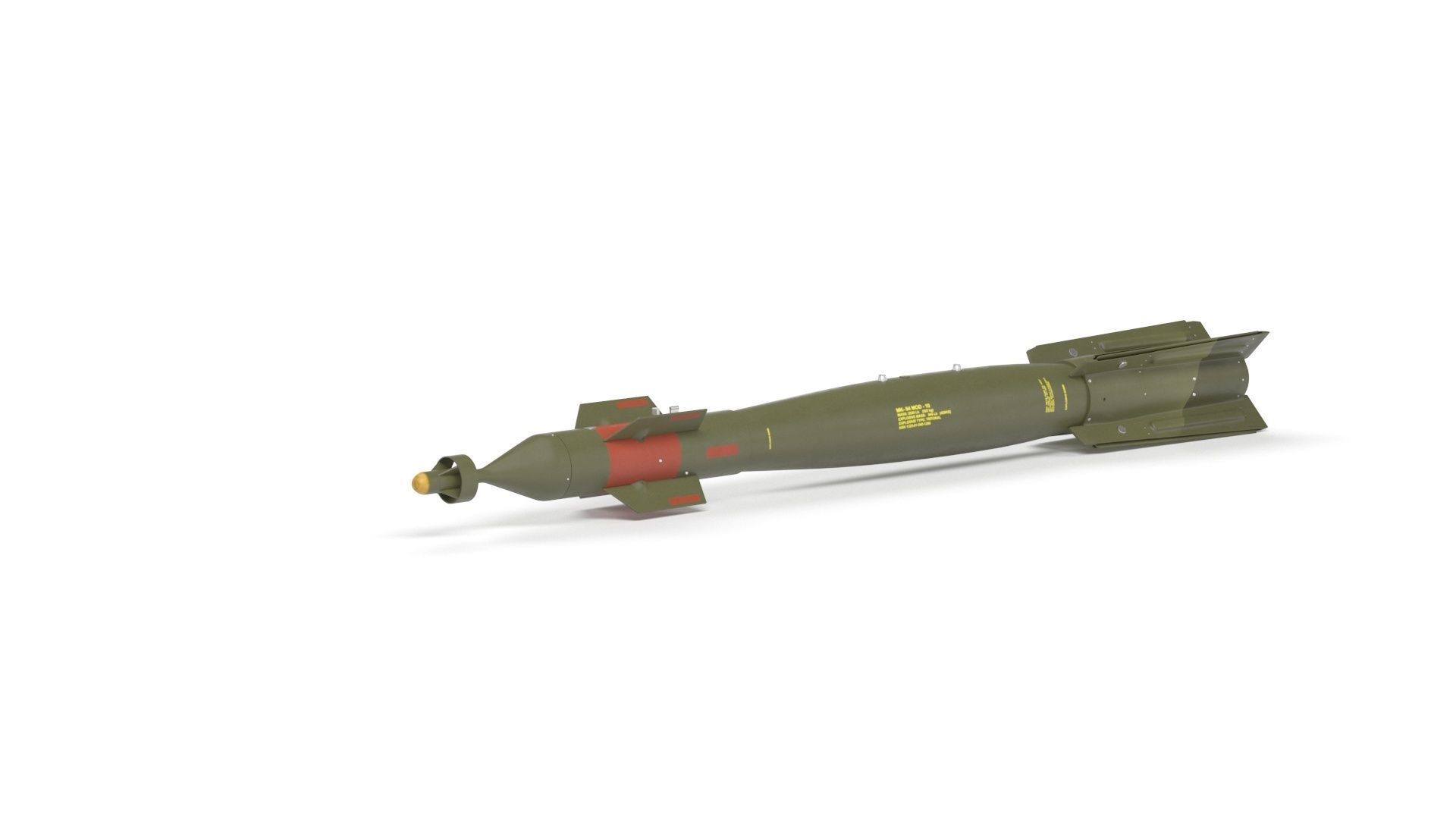 GBU-10 Paveway II Laser Guided Bomb 3D model | CGTrader