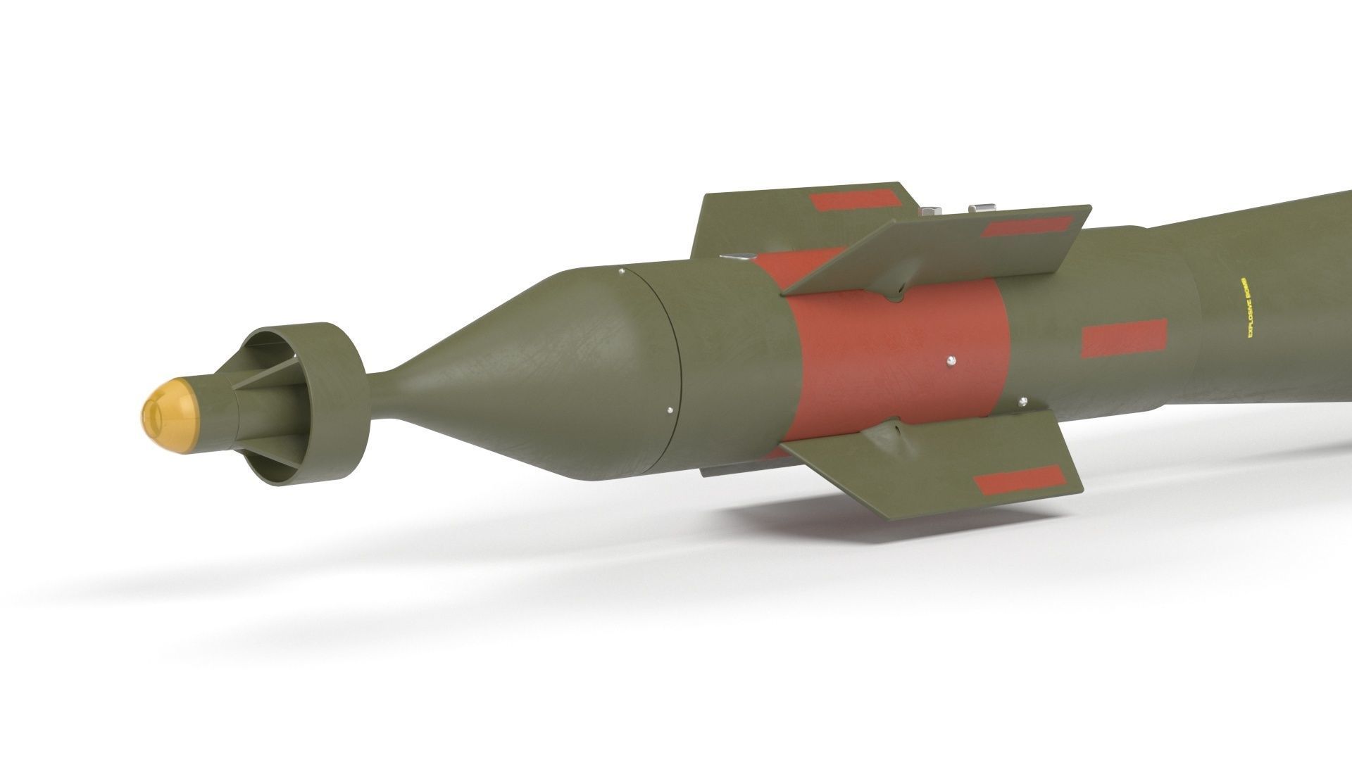 GBU-10 Paveway II Laser Guided Bomb 3D model | CGTrader