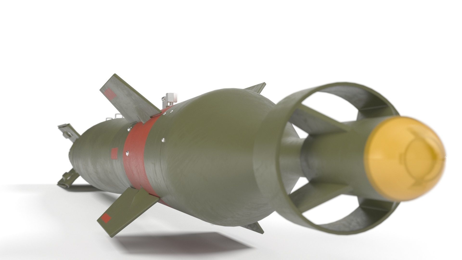 GBU-10 Paveway II Laser Guided Bomb 3D model | CGTrader