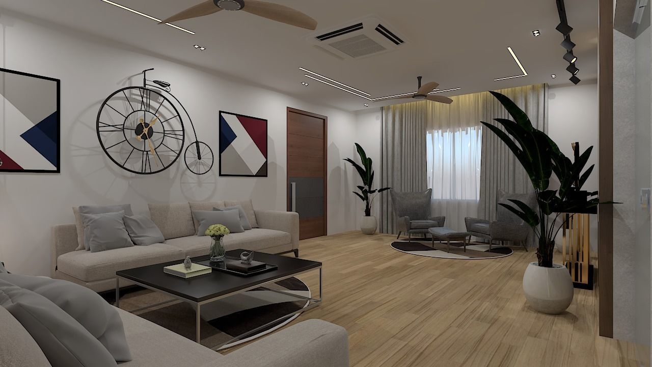 Drawing Room Interiors - 1 3D model animated | CGTrader