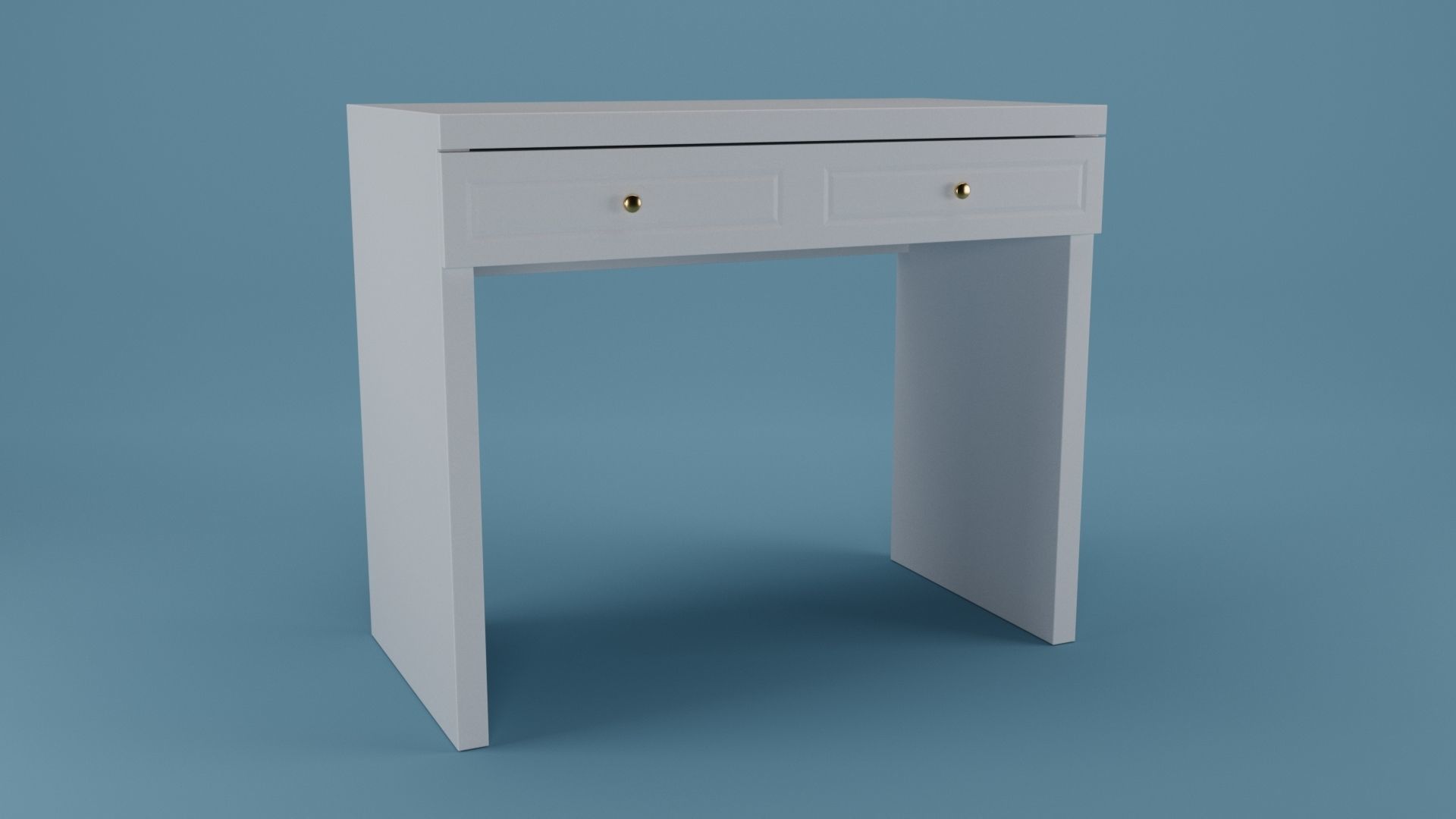Dressing table free 3D model | CGTrader