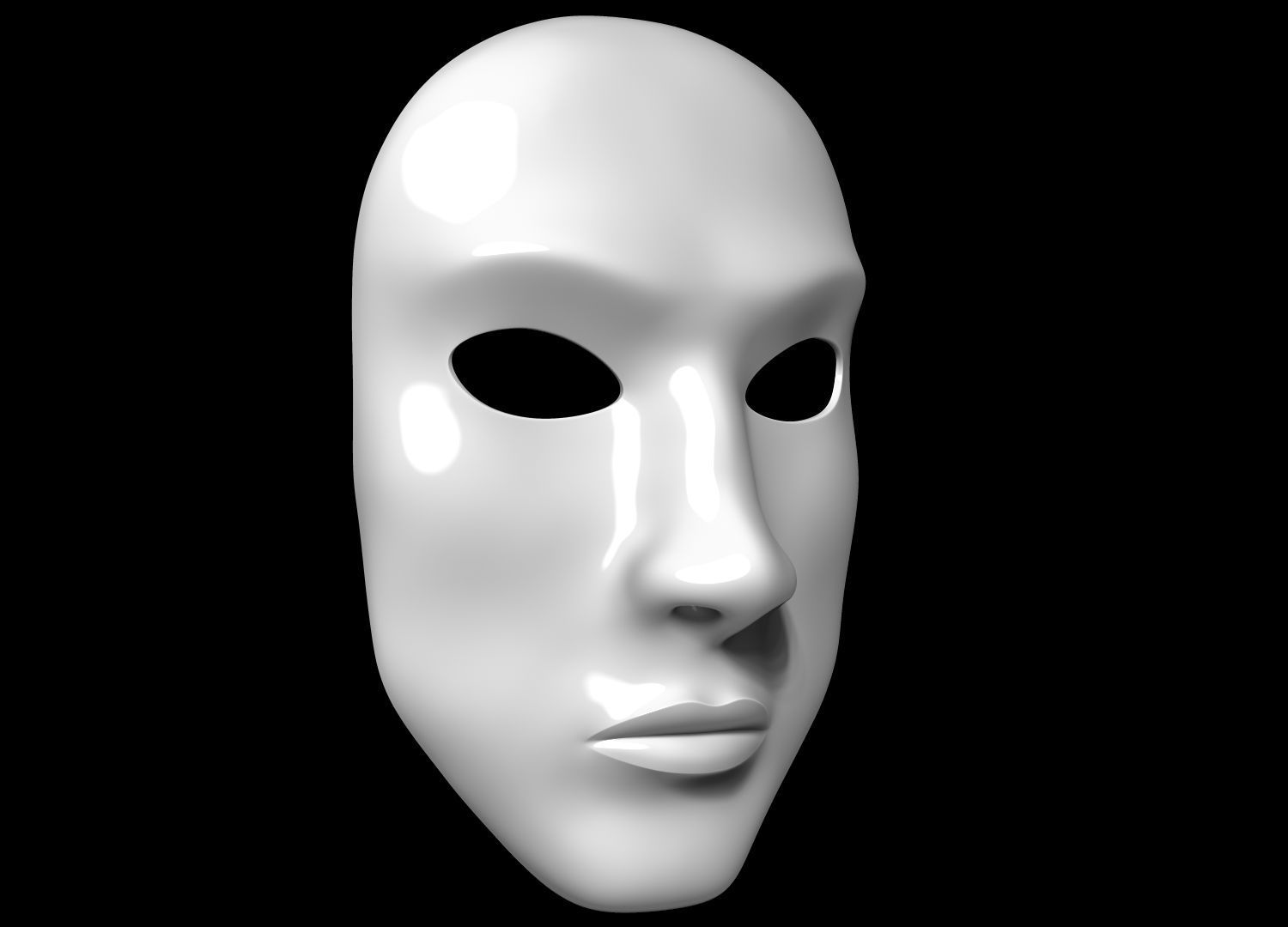 Mask Male 3D model | CGTrader