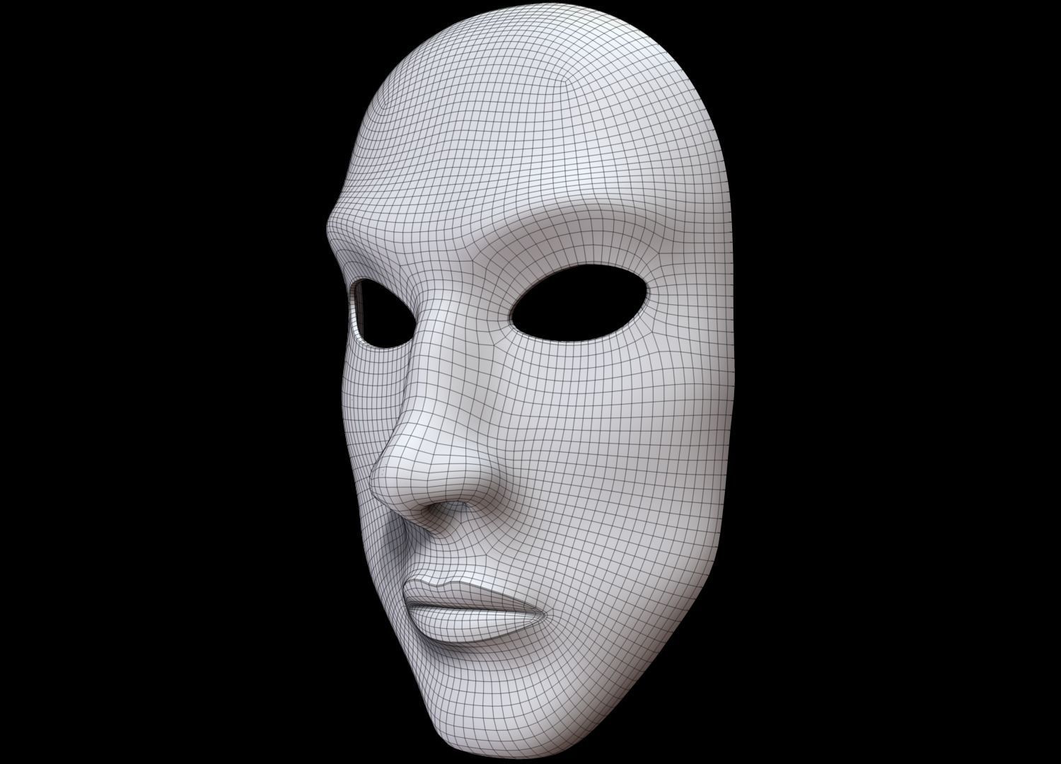 Mask Male 3D model | CGTrader