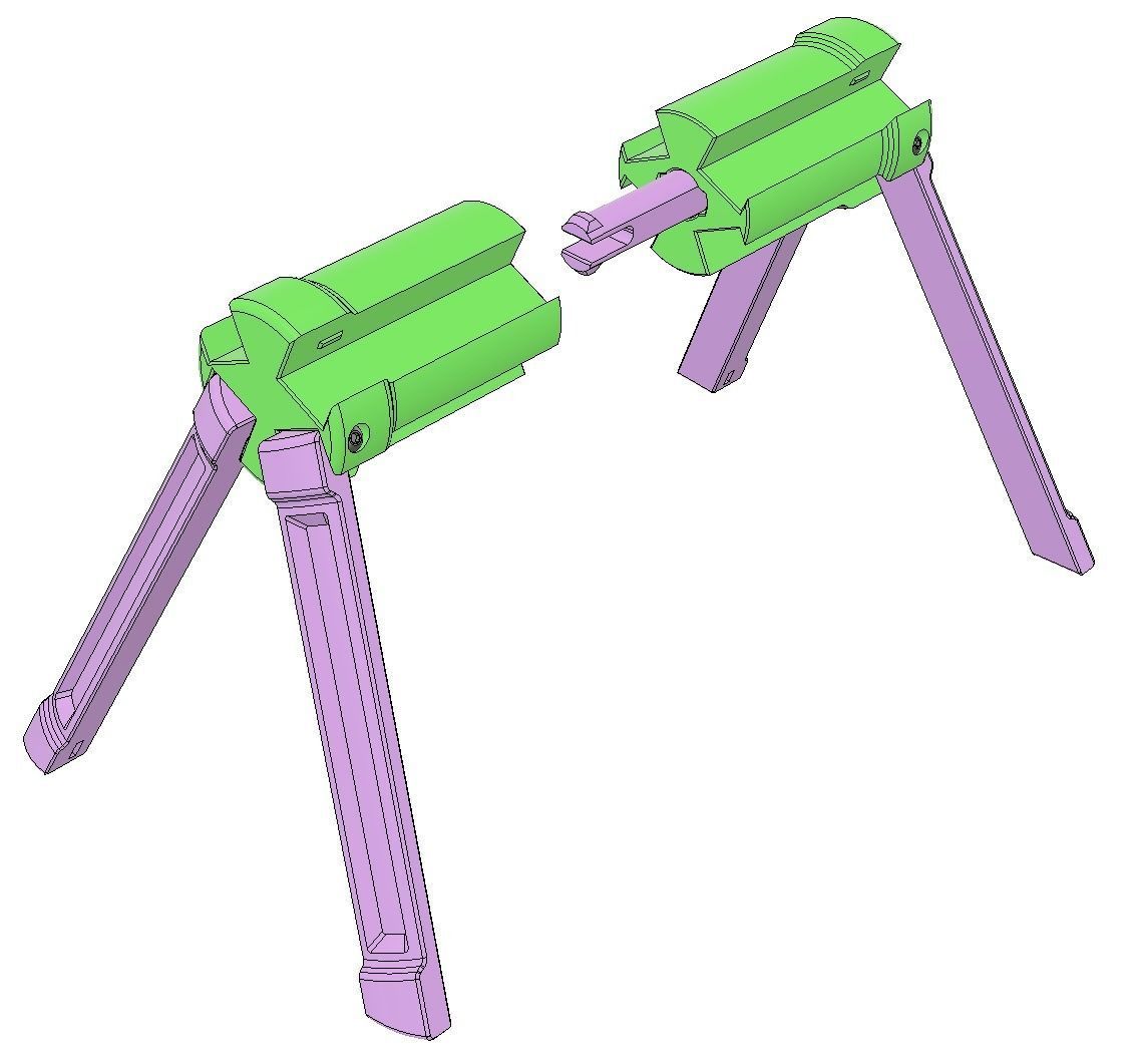 Core-X foldable spool holder 3D model 3D printable | CGTrader