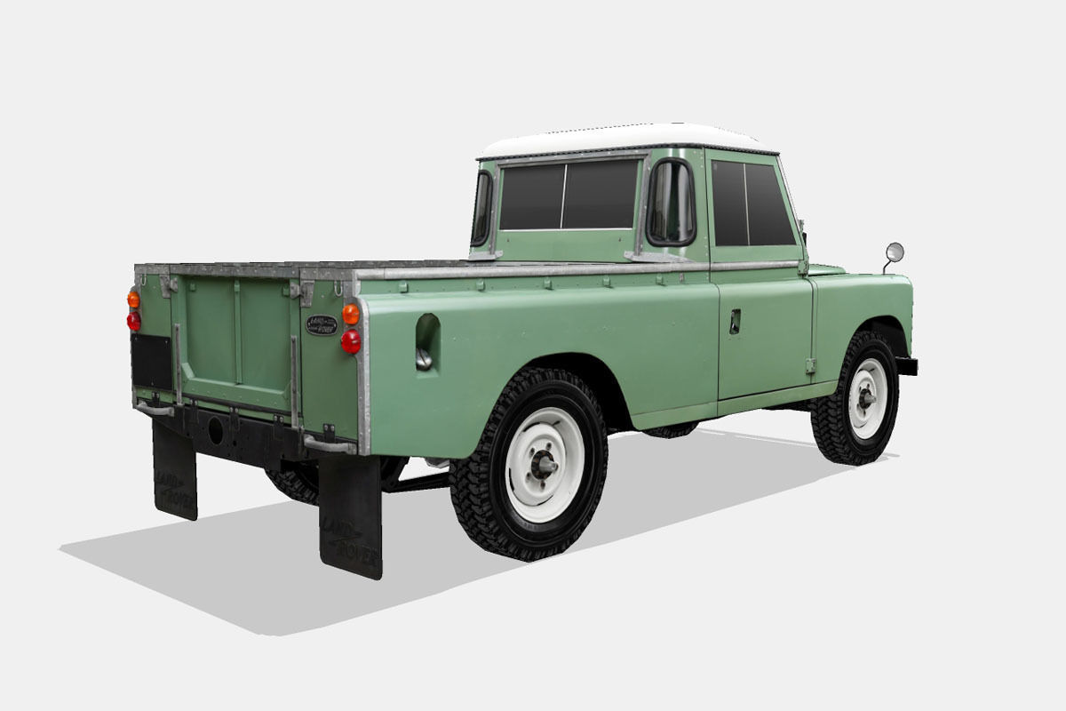3D model Land Rover series III 1971 VR / AR / low-poly | CGTrader