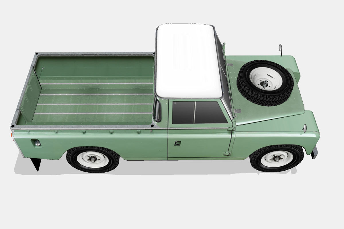 3D model Land Rover series III 1971 VR / AR / low-poly | CGTrader