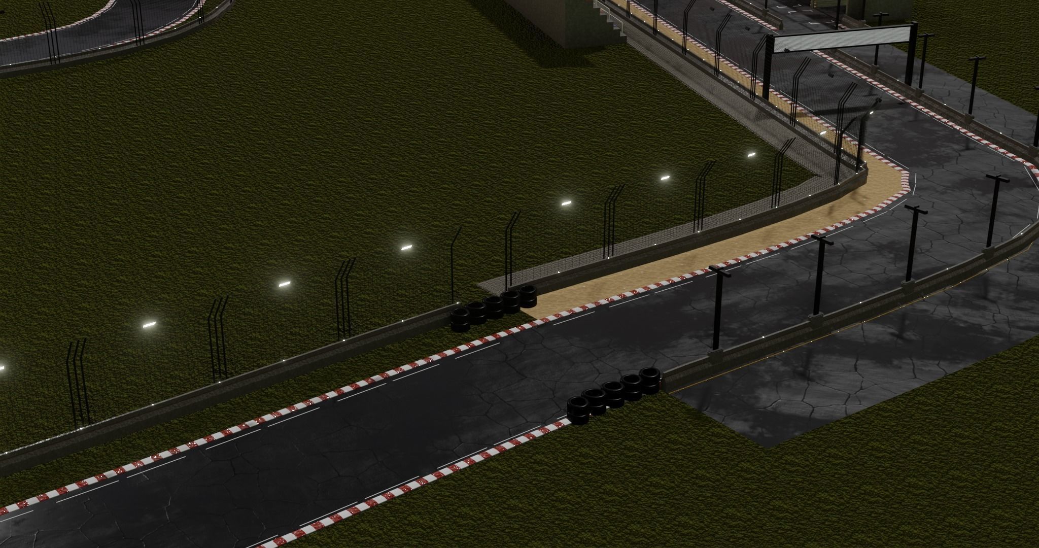 3D model Asset Race Track VR / AR / low-poly | CGTrader