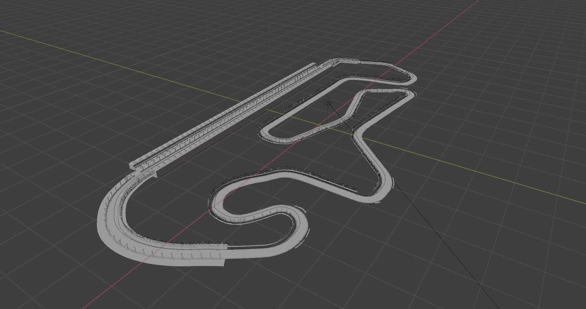 3D model Asset Race Track VR / AR / low-poly | CGTrader
