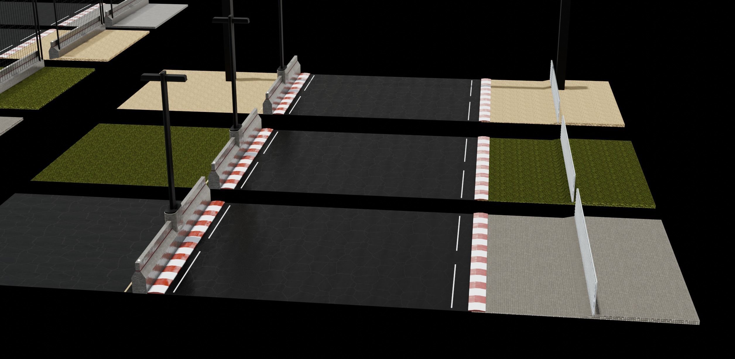 3D model Asset Race Track VR / AR / low-poly | CGTrader