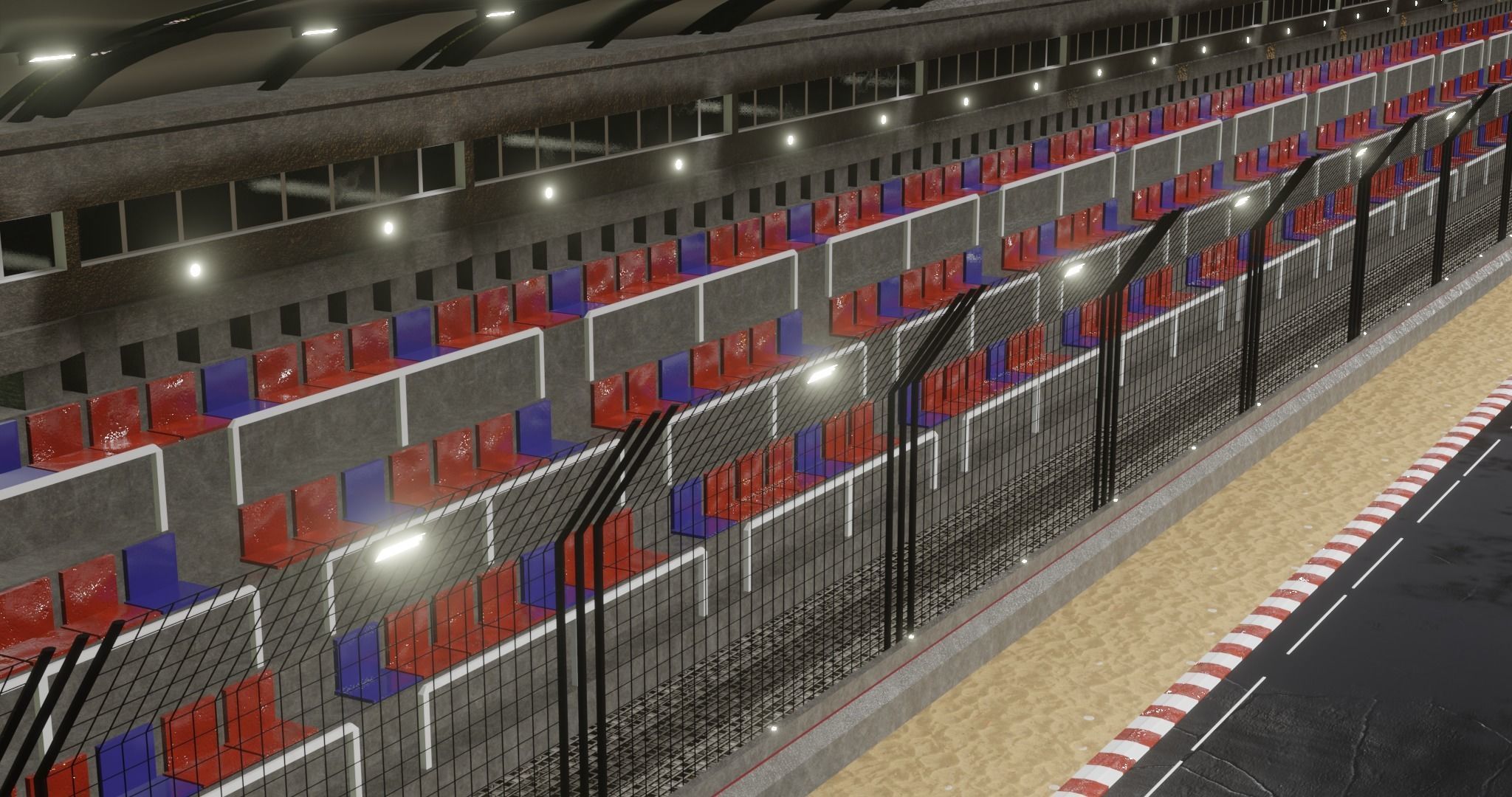 3D model Asset Race Track VR / AR / low-poly | CGTrader