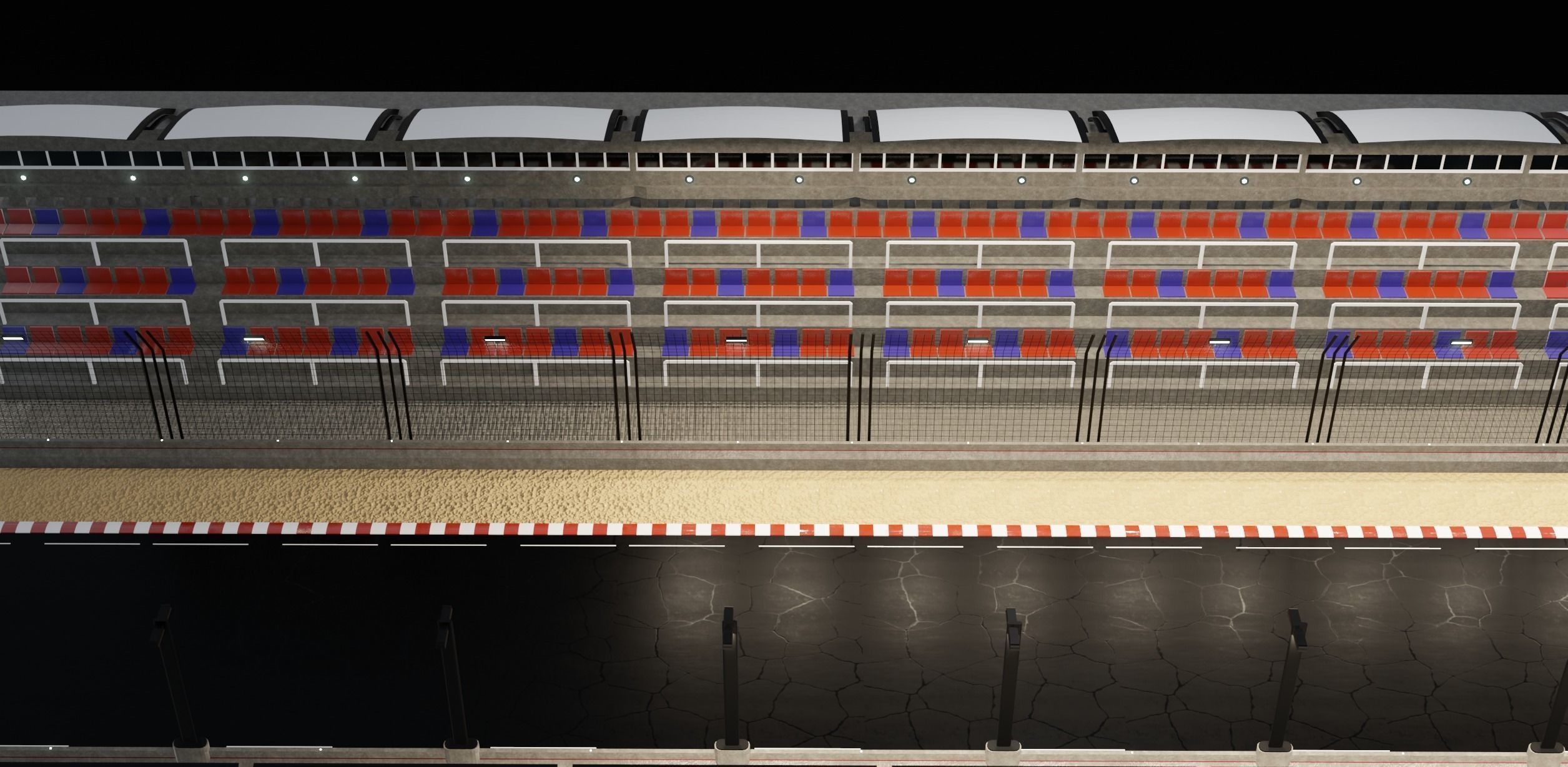 3D model Asset Race Track VR / AR / low-poly | CGTrader