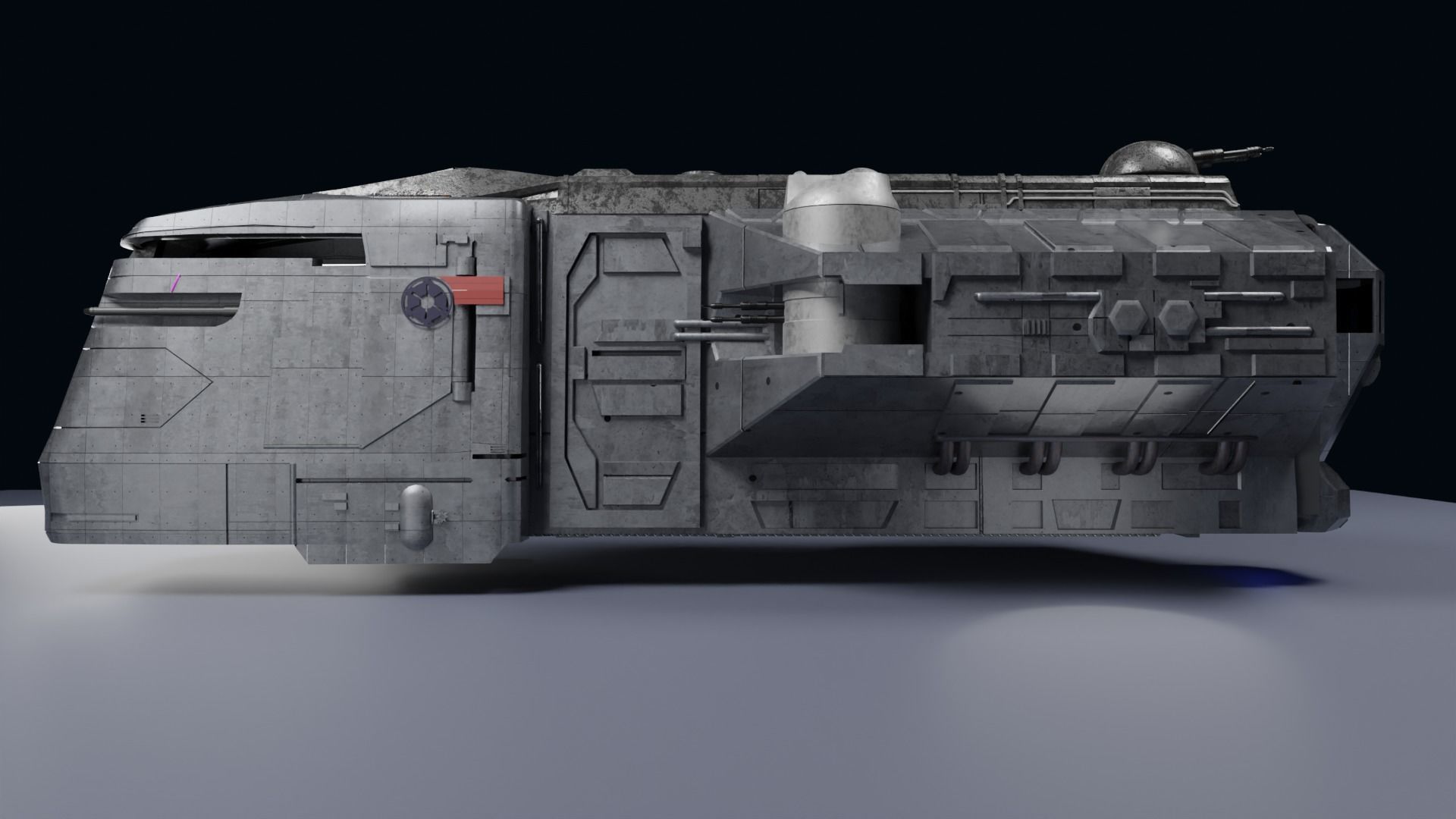 3D model stars wars trexler 906 armored-marauder VR / AR / low-poly ...