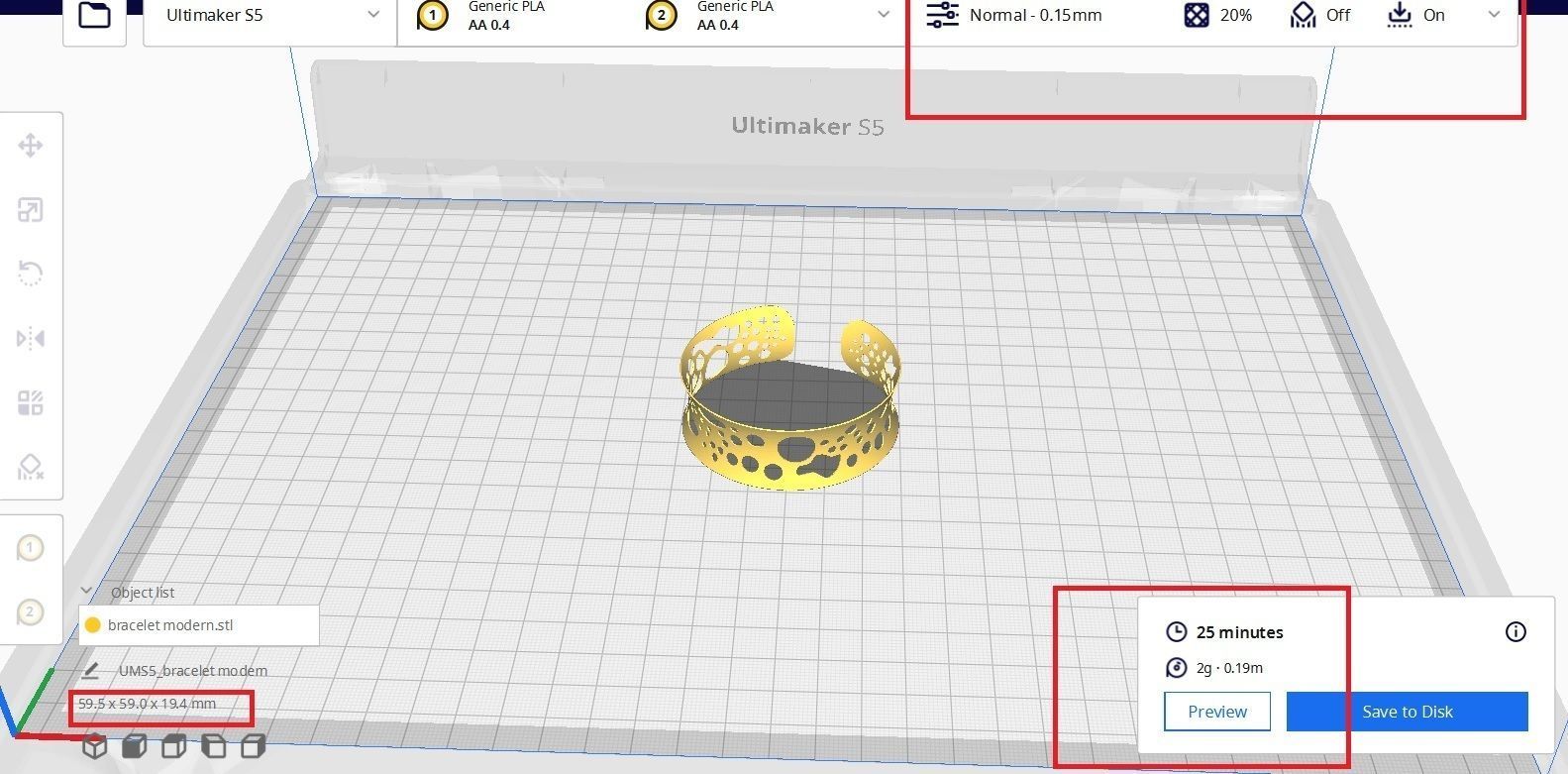 modern bracelet STL jewelry free 3D model 3D printable | CGTrader