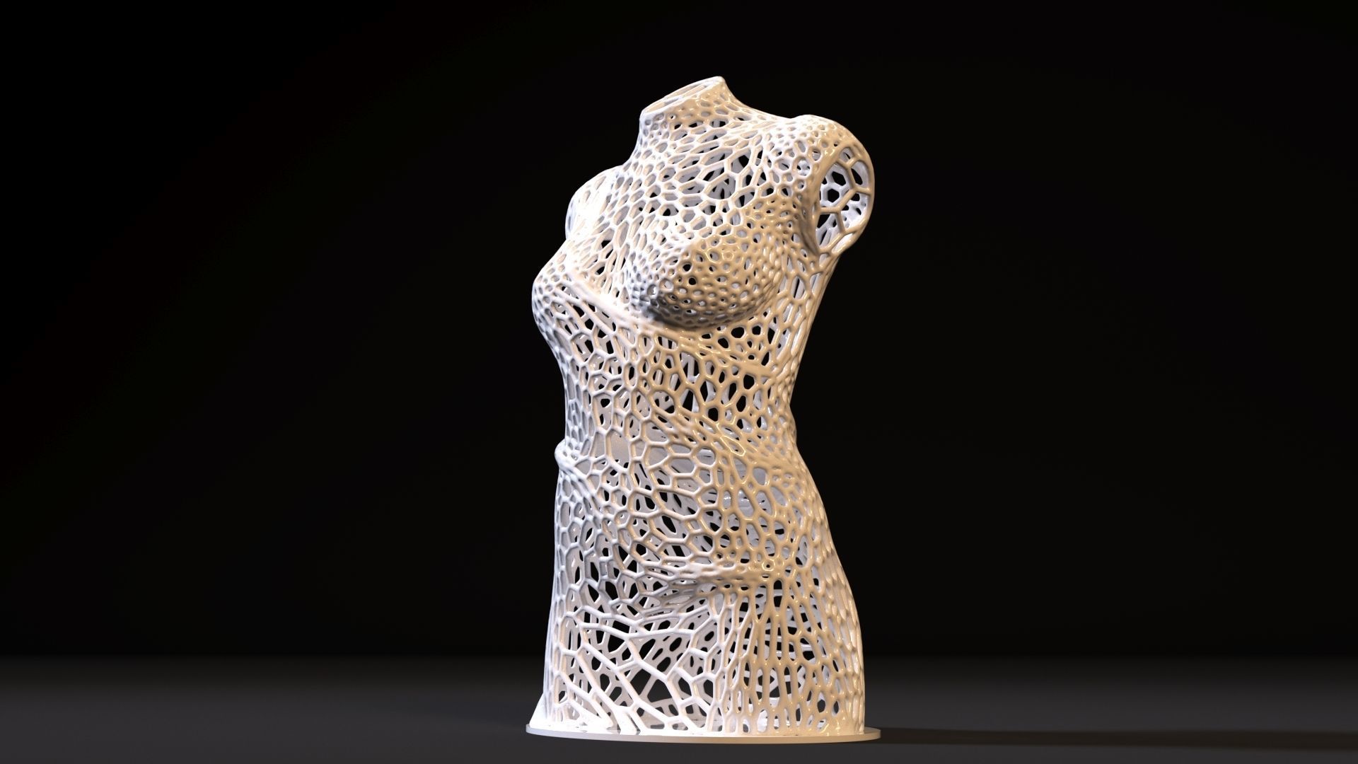 Woman Torso 3D model 3D printable | CGTrader