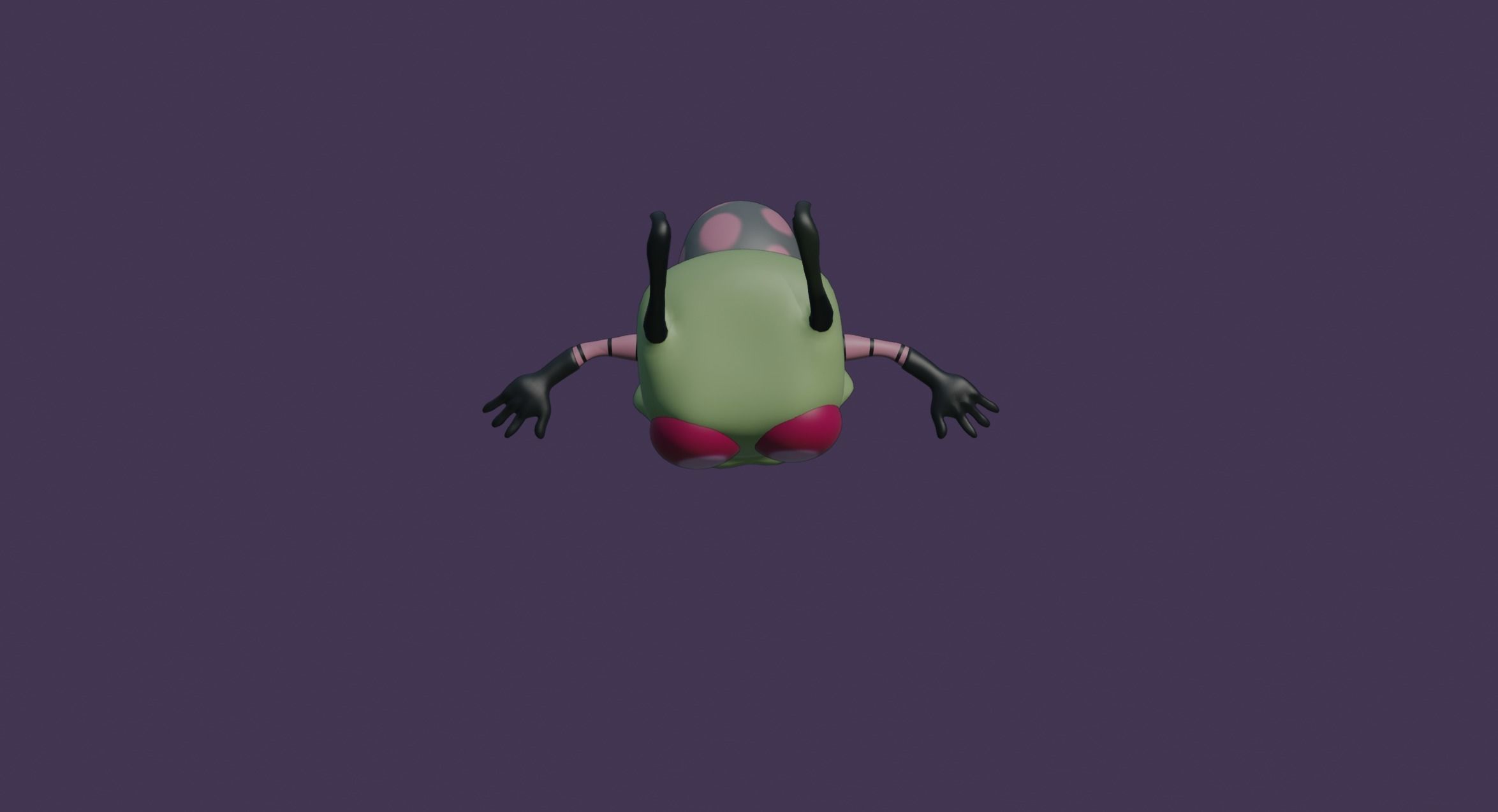 3D model Invader Zim VR / AR / low-poly | CGTrader