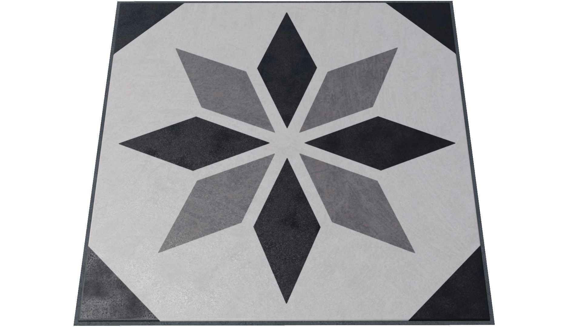 3D model Bathroom Floor Tile 3D Model VR / AR / low-poly | CGTrader
