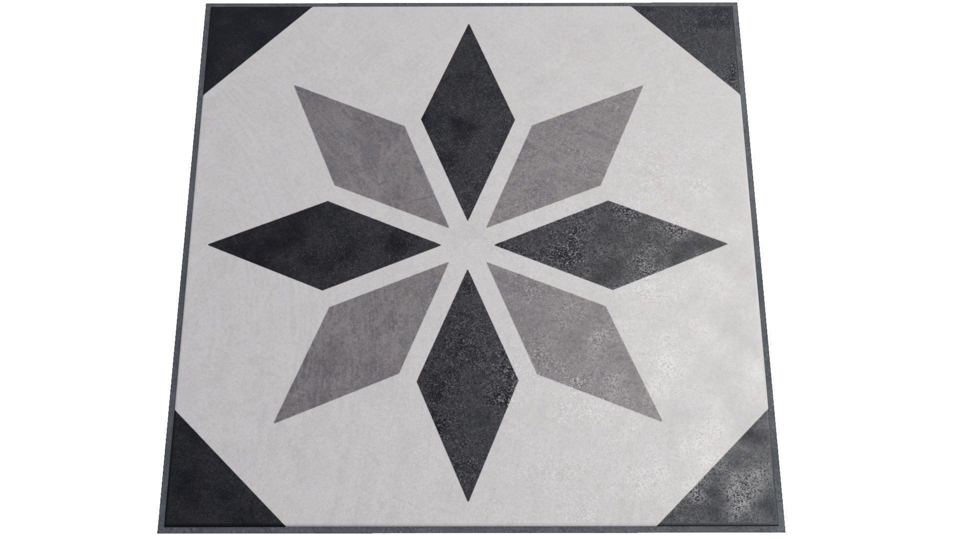 3D model Bathroom Floor Tile 3D Model VR / AR / low-poly | CGTrader